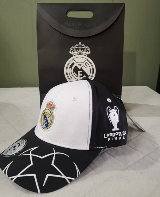 NEW UEFA CHAMPIONS League Final Wembley/London 2024 Real Madrid Cap/Hat ...