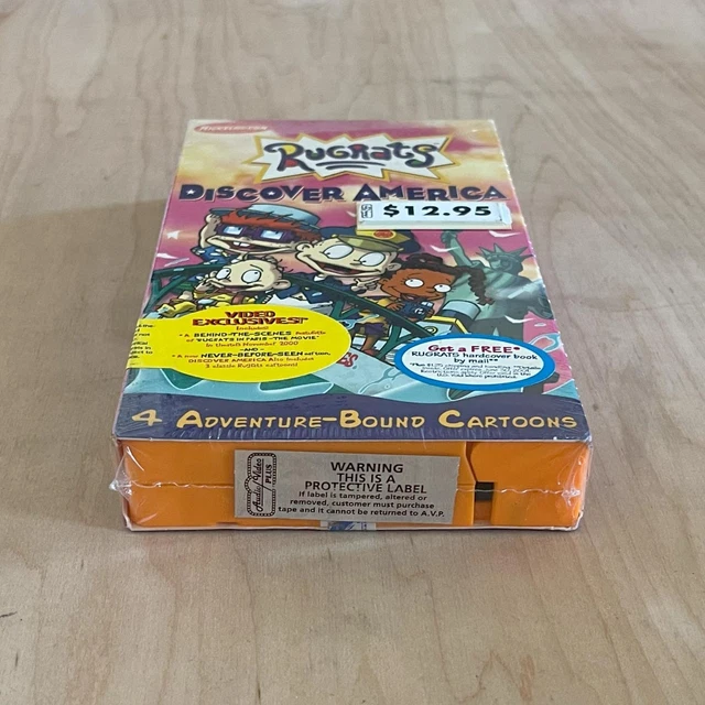 RUGRATS DISCOVER AMERICA (2000) Scellée VHS Paramount Animation ...