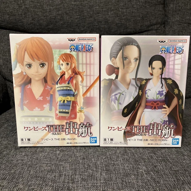 ONE PIECE NAMI Robin Figure The Departure Set £70.09 - PicClick UK