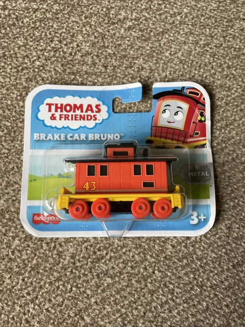 FISHER-PRICE THOMAS & Friends Brake Car Bruno Push Along Diecast Toy ...