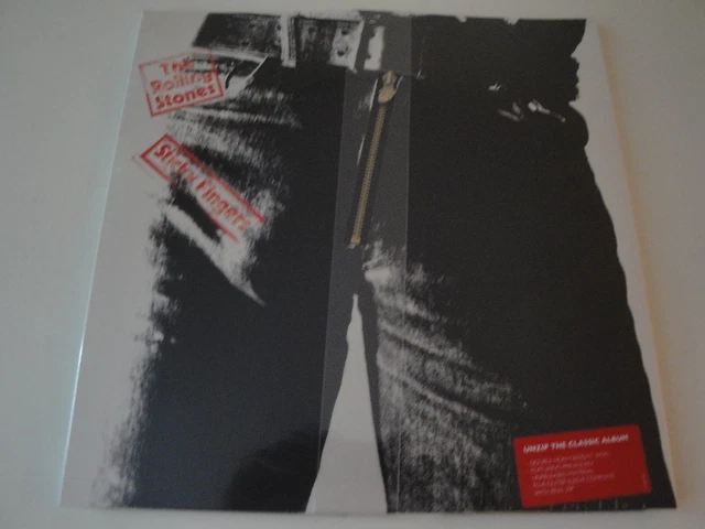 The Rolling Stones Sticky Fingers Zip Cover Vinyl 2 Lp Original