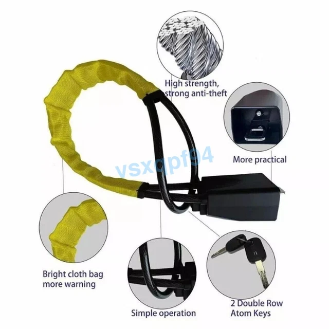 SEAT BELT LOCK Steering Wheel Lock Car Security Anti-Theft Device With ...