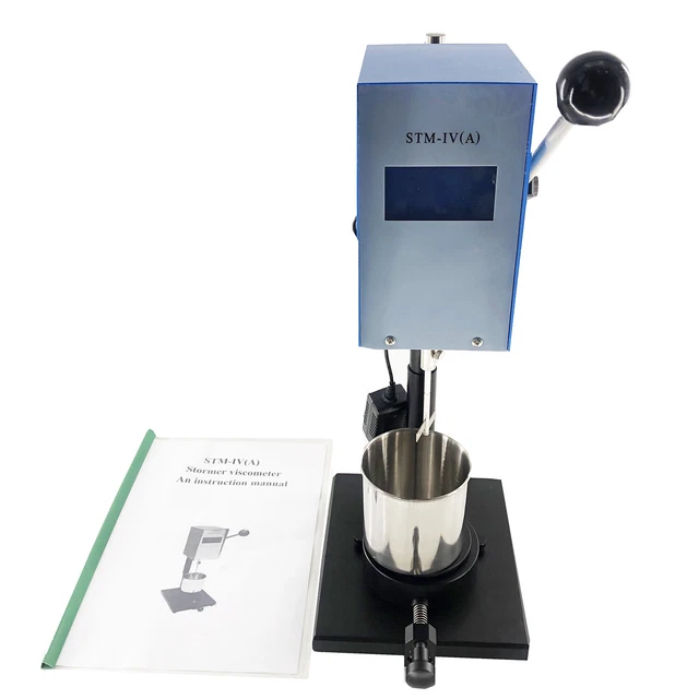 STORMER VISCOSITY METER Tester Digital Rotational Viscometer Rotary ...