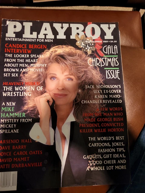 PLAYBOY MAGAZINE DECEMBER 1989 Playmate Petra Verkaik Actress Karen ...