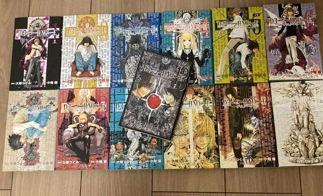 DEATH NOTE VOL.1-13 Complete Full Set Manga Comic Book Japanese Ver ...