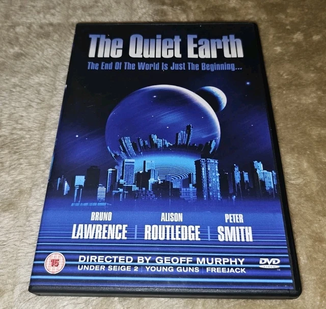 UK DVD. THE QUIET EARTH. Geoff Murphy, Bruno Lawrence. sci-fi Science ...