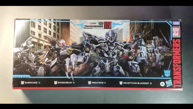 TRANSFORMERS STUDIO SERIES Movie 2007 15th Anniversary Decepticon ...