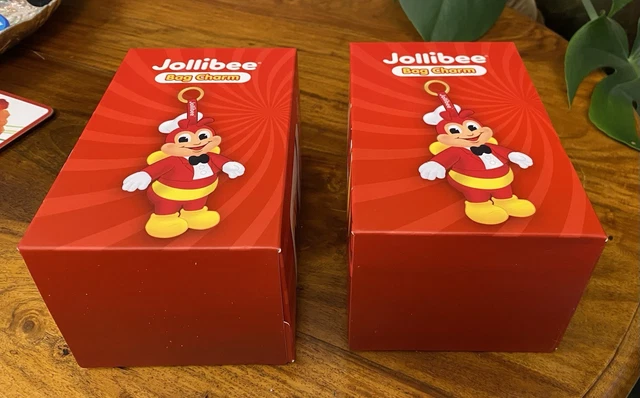 NEW BOXED JOLLIBEE Bag Charm Keychain Philippines Exclusive Rare ...