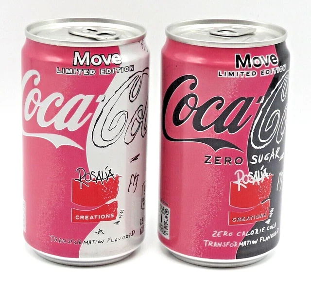 LIMITED EDITION COLLECTOR Rosalia Move Transformation Flavor Coca Cola ...