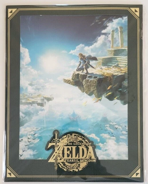 THE LEGEND OF Zelda Tears Of The Kingdom TOTK Art Print Best Buy Pre ...