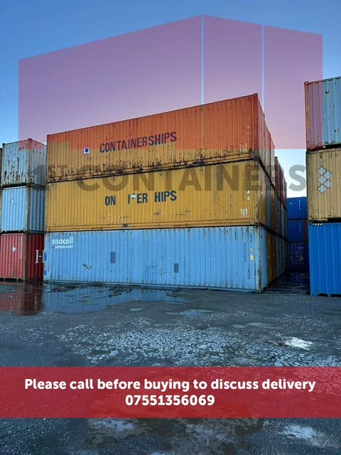 USED 40FT HIGH Cube Shipping Container | Birmingham | Ideal for Storage ...