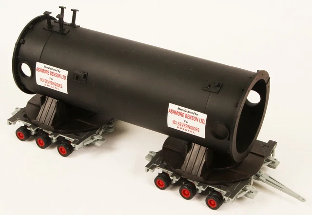 CORGI 31014 SUNTER Bros Ltd Nicolas Bogie Trailers + Vessel Load MINT ...