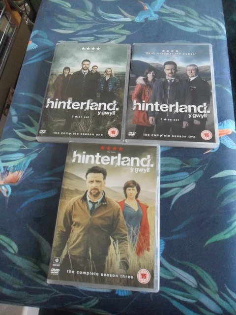 HINTERLAND Y GWYLL Season 1 - 3 complete DVD one - three, 3 boxsets reg ...