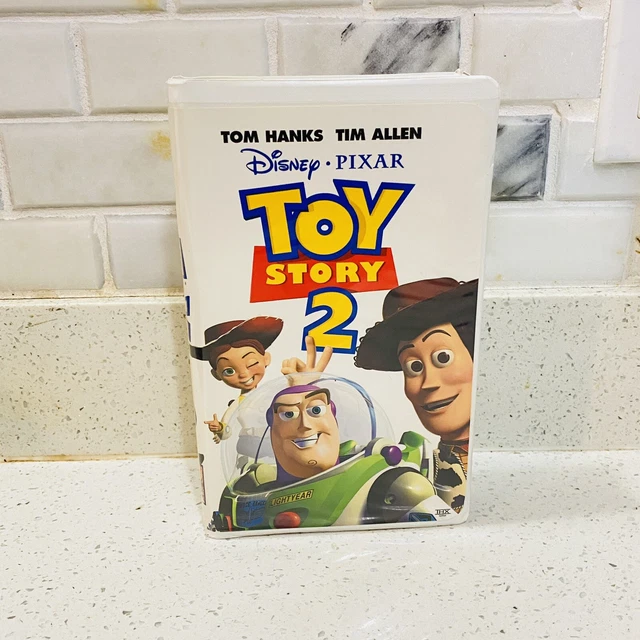 DISNEY VHS TOY Story 2 RARE #19947 Tom Hanks Tim Allen Woody Buzz ...
