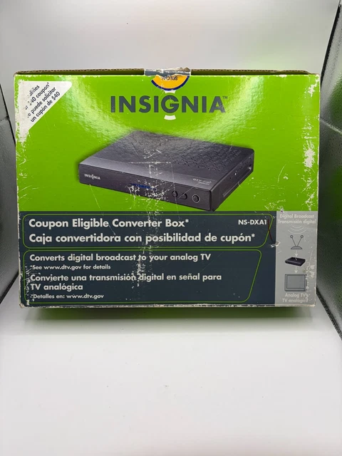 INSIGNIA NS-DXA1-APT Digital To Analog Converter Box W/Remote See Desc ...