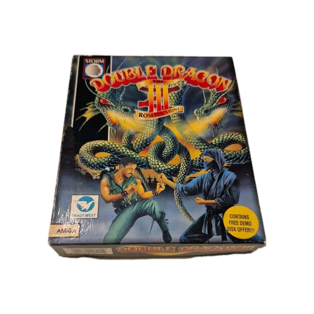 DOUBLE DRAGON III The Rosetta Stone - Commodore Amiga £11.11 - PicClick UK