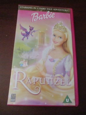 BARBIE RAPUNZEL VHS Video Tape (NEW) £7.99 - PicClick UK