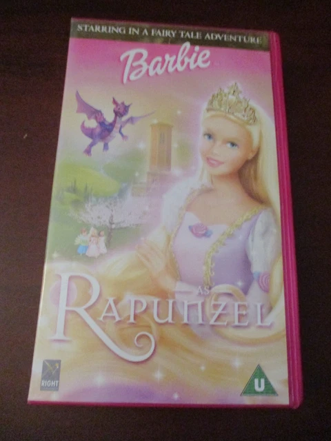 BARBIE RAPUNZEL VHS Video Tape (NEW) £7.99 - PicClick UK