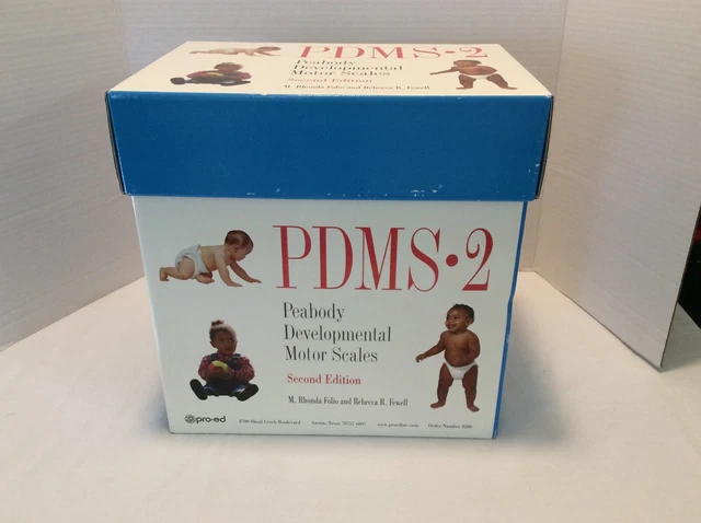 PDMS-2, PEABODY DEVELOPMENTAL Motor Scales, Second Edition Complete Kit ...