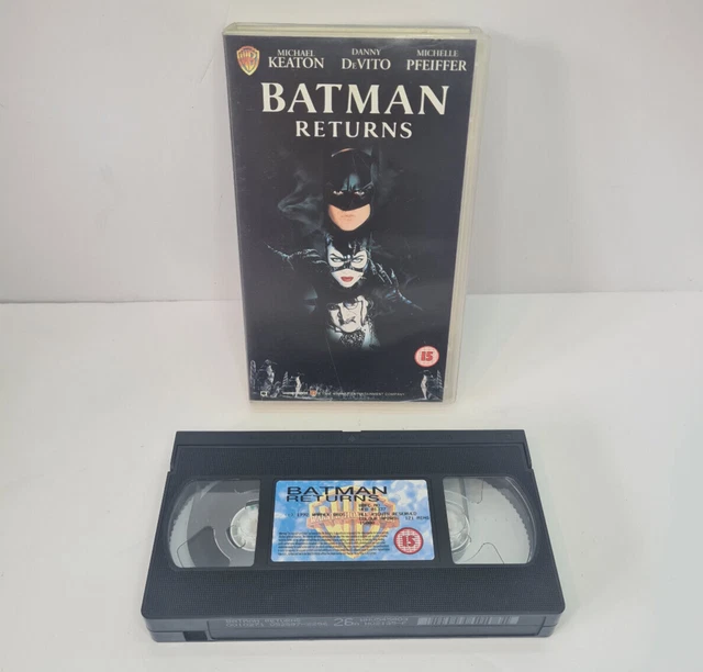 BATMAN RETURNS 1992 VHS £12.71 - PicClick UK