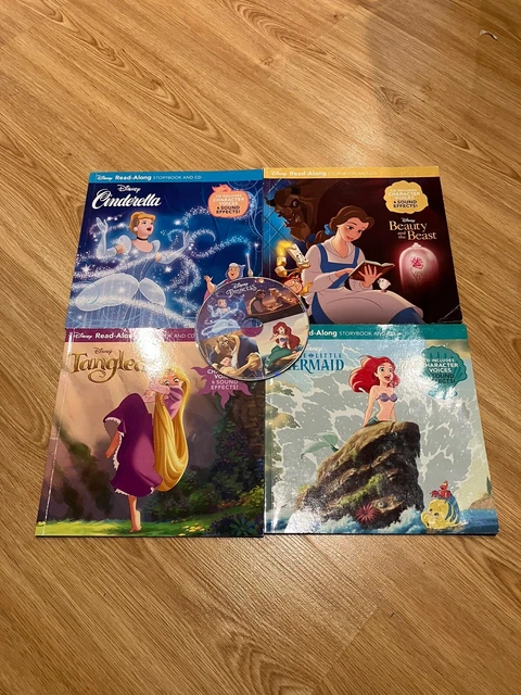 DISNEY PRINCESS READ-ALONG Storybook and CD Box Set - 4 stories £7.00 ...