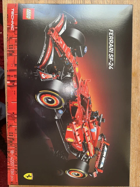 LEGO TECHNIC: FERRARI Sf-24 F1 Car (42207) £119.78 - PicClick UK