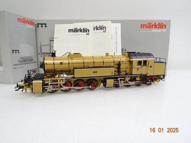 MÄRKLIN H0 37961 Dampflok Gtl 2x4/4 Mallet K.Bay.Sts.B. Digital in OVP LE8321 EUR 219,99 ...
