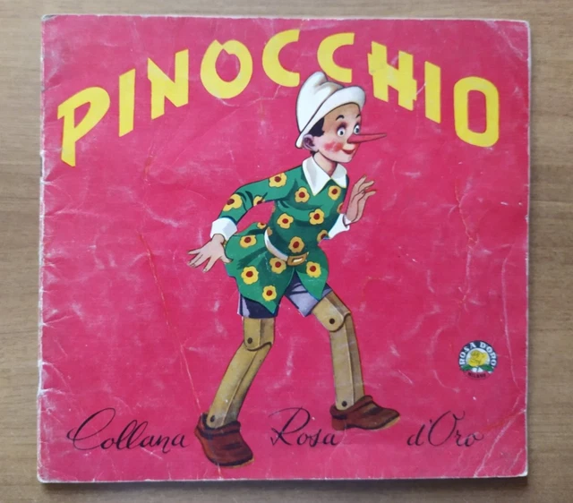 LIBRI PER BAMBINI "Pinocchio" Ed. Collana Rosa D'oro - Anni 60 ? EUR 12 ...