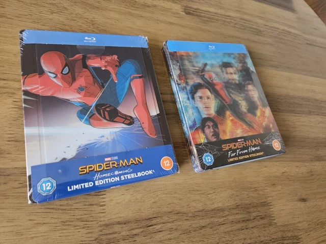 SPIDER-MAN: HOMECOMING + Far From Home - UHD Blu-ray - Lenticular Steelbooks 4K EUR 17,48 ...