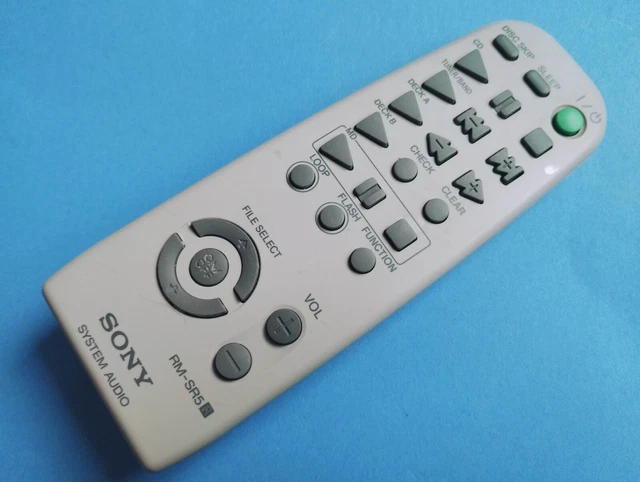 SONY RM-SR5 TÉLÉCOMMANDE CHAINE HiFi Audio HCD-RX77 MHCRXD5 MHC W555 ...