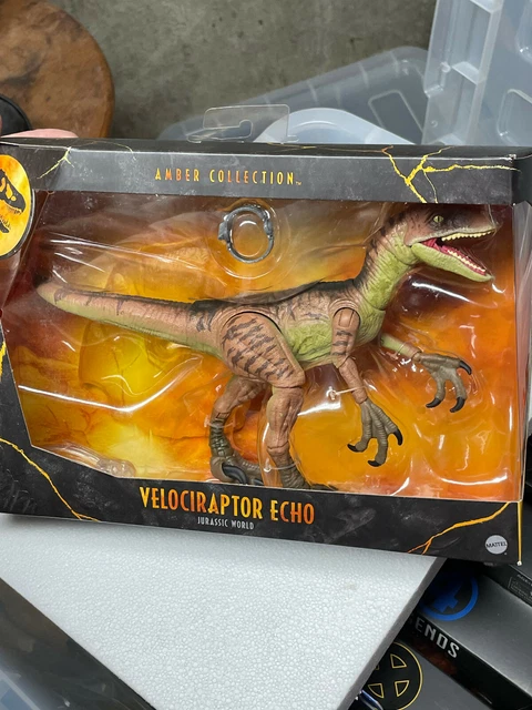 JURASSIC WORLD AMBER Collection Velociraptor ECHO Raptor Jurassic Park ...