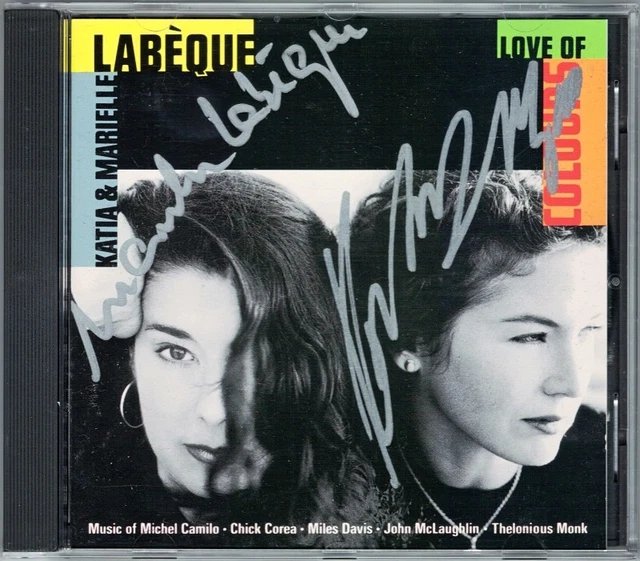 KATIA & MARIELLE LABEQUE Signiert LOVE OF COLOURS Chick Corea ...
