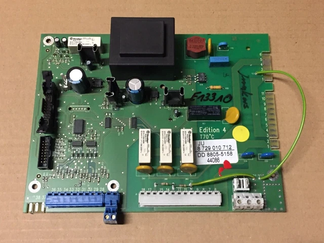 JUNKERS 8729010712 Edition 4 T70°C Platine DD 8805-5158 38010 ...