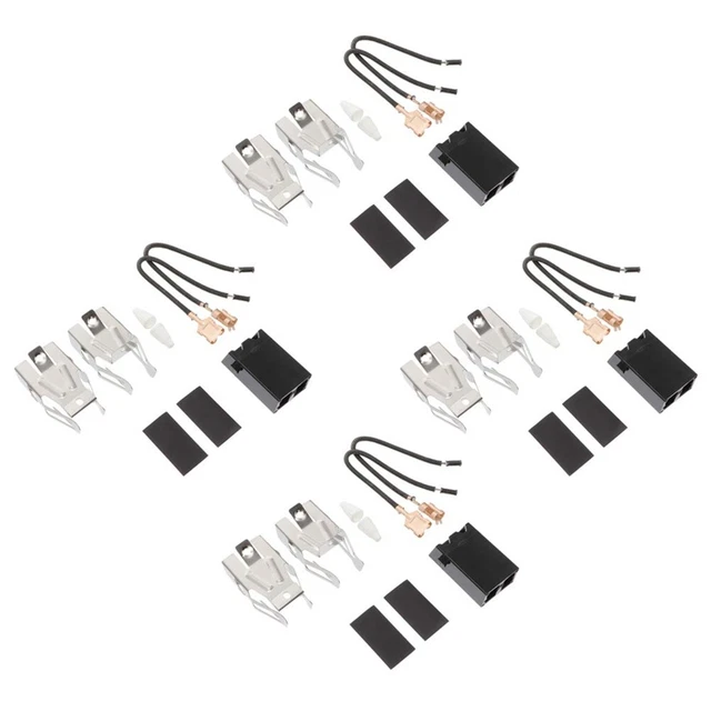 4 SETS BURNER Socket Kit Electric Stove Receptacle Terminal Block $39. ...