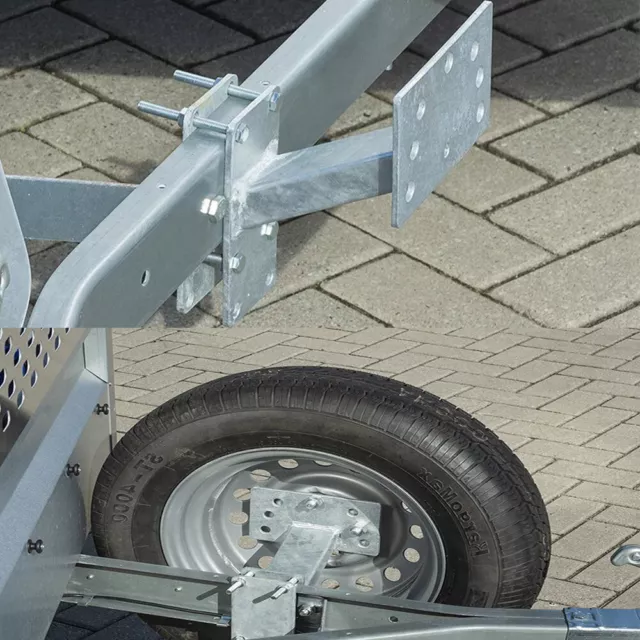 ROUE DE SECOURS Support de Roue Remorque de Voiture Caravane Jusqu'À 15 ...