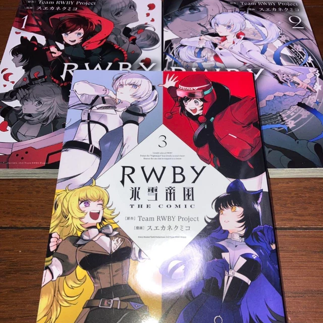 RWBY HYOSETSU TEIKOKU Ice Queendom Japanese Complete Comics Manga Set ...