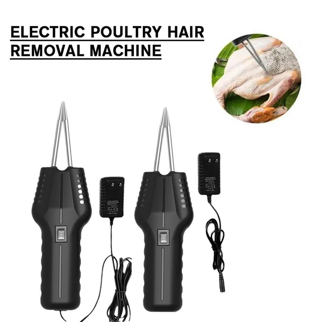 ELECTRIC POULTRY FEATHER Plucker Automatic Poultry Hair Tool Plucking ...