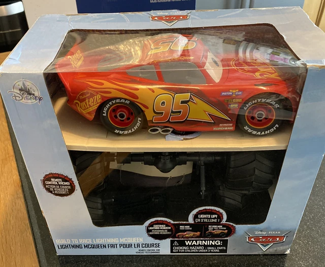 DISNEY CARS 3 Lightning McQueen Build to Race Remote Control Car gift ...