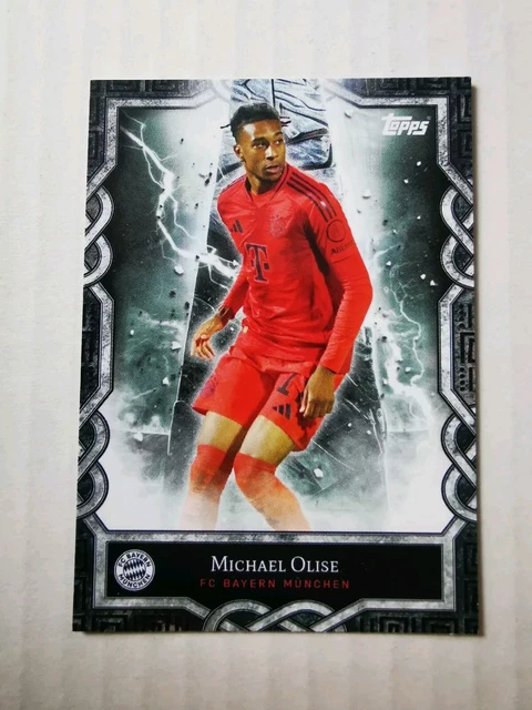 MICHAEL OLISE 2024/25 Topps Fanset Monolith Bayern München EUR 1,00 ...