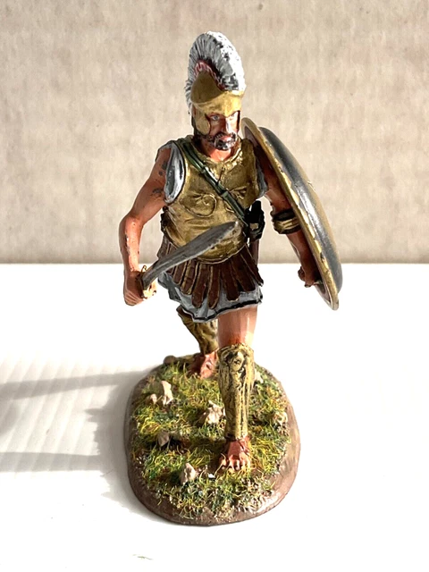 FIRST LEGION GREEK Hoplite with Brass Armour/Chalcis Helmet AG014 World ...