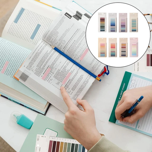 PASTEL COLOR INDEX Tabs Aesthetic Classification for Notebooks School ...