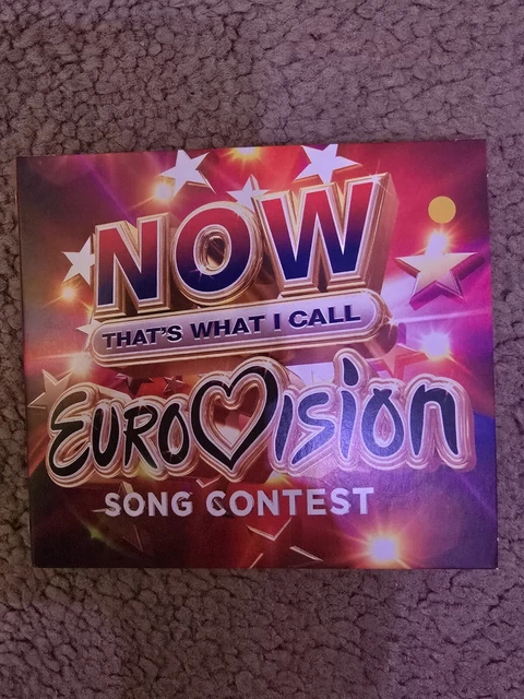 NOW THAT'S WHAT I Call Eurovision Song Contest (3CD, 2021) Freepost Uk ...