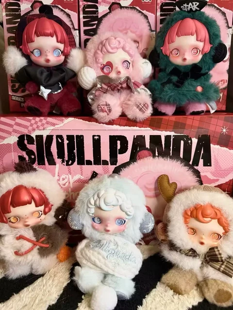 AUTHENTIC SKULLPANDA WINTER Symphony Series Plush Confirmed Figure Toy ...
