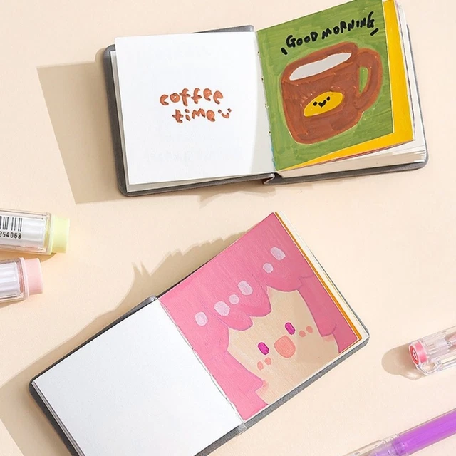 3 PCS/SET SMALL Drawing Paper Watercolor Sketchbook Square Watercolor ...