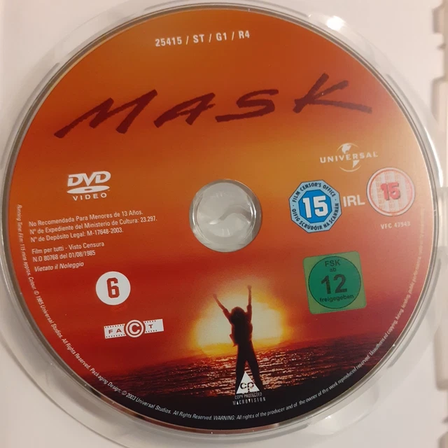MASK (DVD, 2005) Cher, Sam Elliott & Eric Stoltz £1.16 - PicClick UK