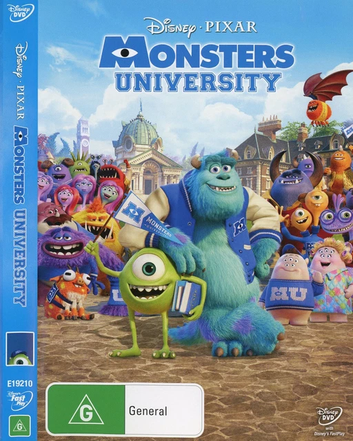 MONSTERS UNIVERSITY DVD (Region 4) VGC Disney Pixar $6.80 - PicClick AU