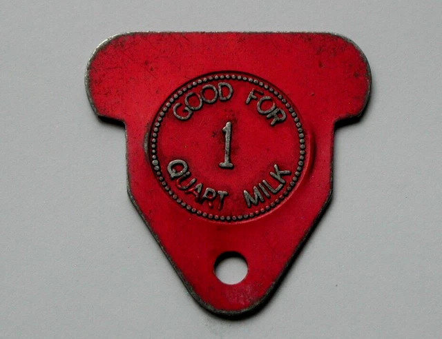FT FRANCES ON CANADA Aluminum Clover Valley Dairy Token "Good For 1 ...