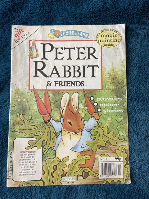 BUNDLE OF 3 PETER RABBIT & FRIENDS Magazines Issue 1, 2 & 3 1994 ...