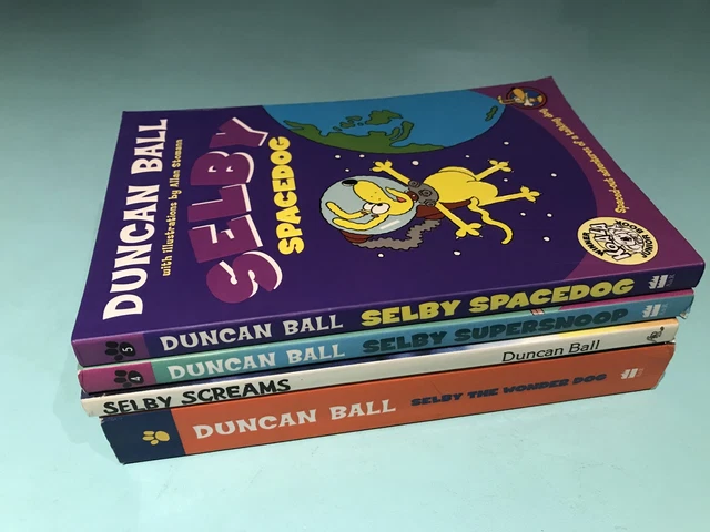 SELBY SCREAMS SUPERSNOOP Spacedog Surfs Splits Duncan Ball books SEE ...