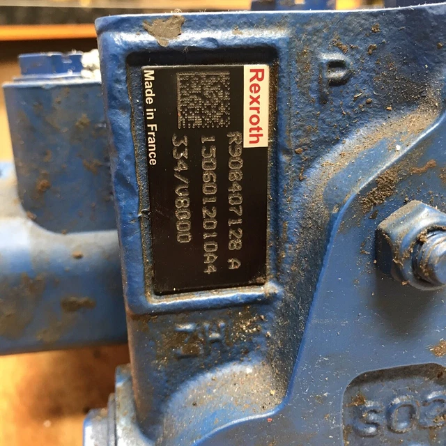 REXROTH R908407128A VALVE Bank JCB £465.50 - PicClick UK